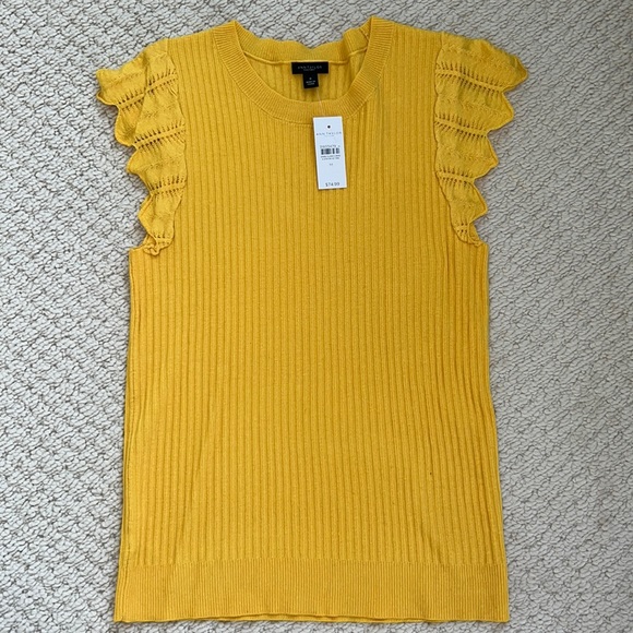 Ann Taylor Factory | Tops | New Yellow Top | Poshmark